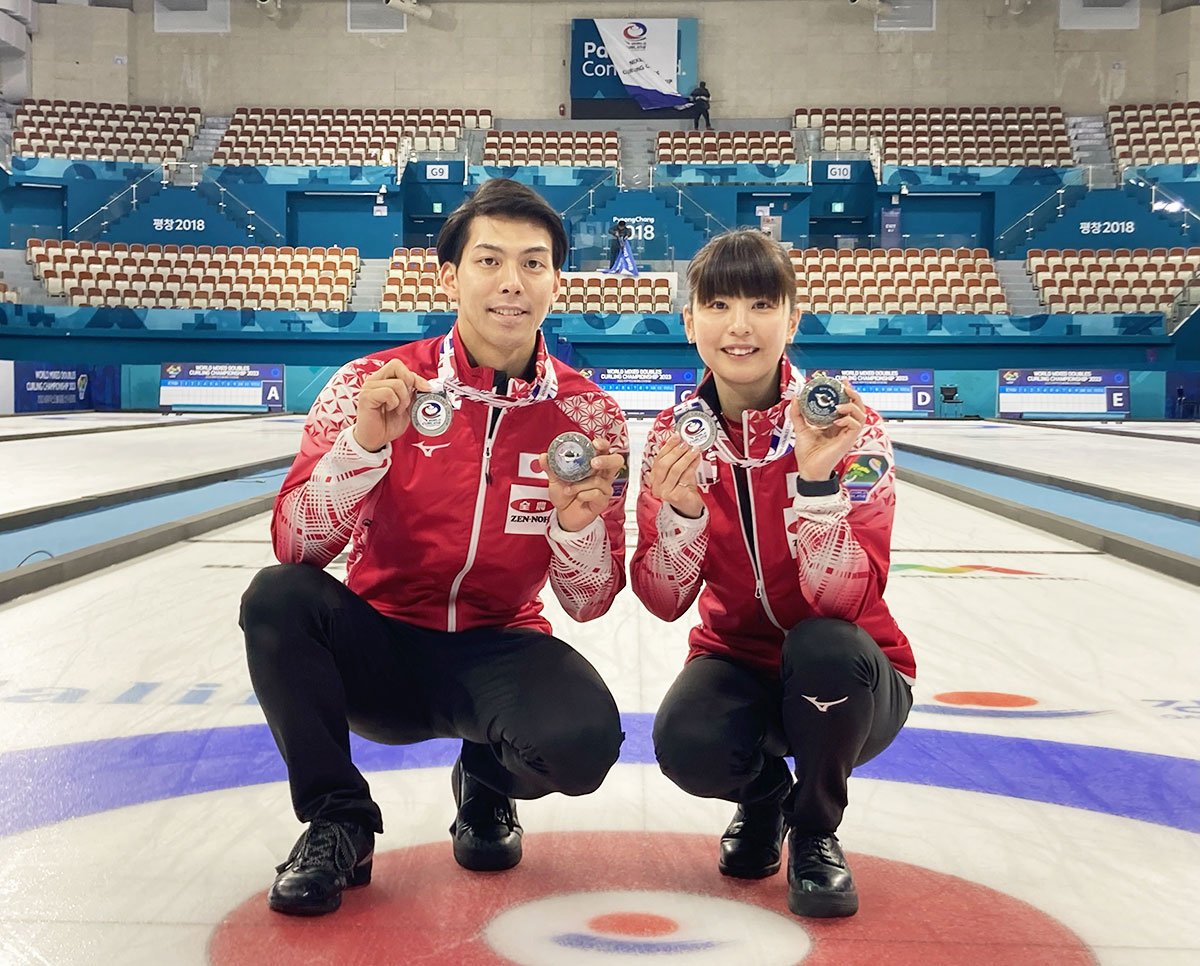 【カーリング】松村千秋＆谷田康真〝混合ダブルス一本〟の覚悟「経験が実力を押し上げている」 | 東スポWEB
