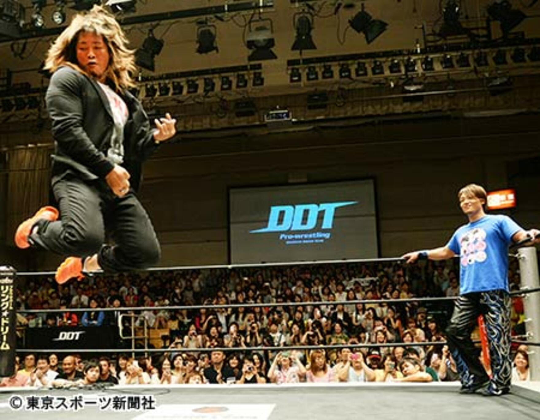写真：8・23DDT両国に棚橋参戦！HARASHIMAを挑発 | 東スポWEB