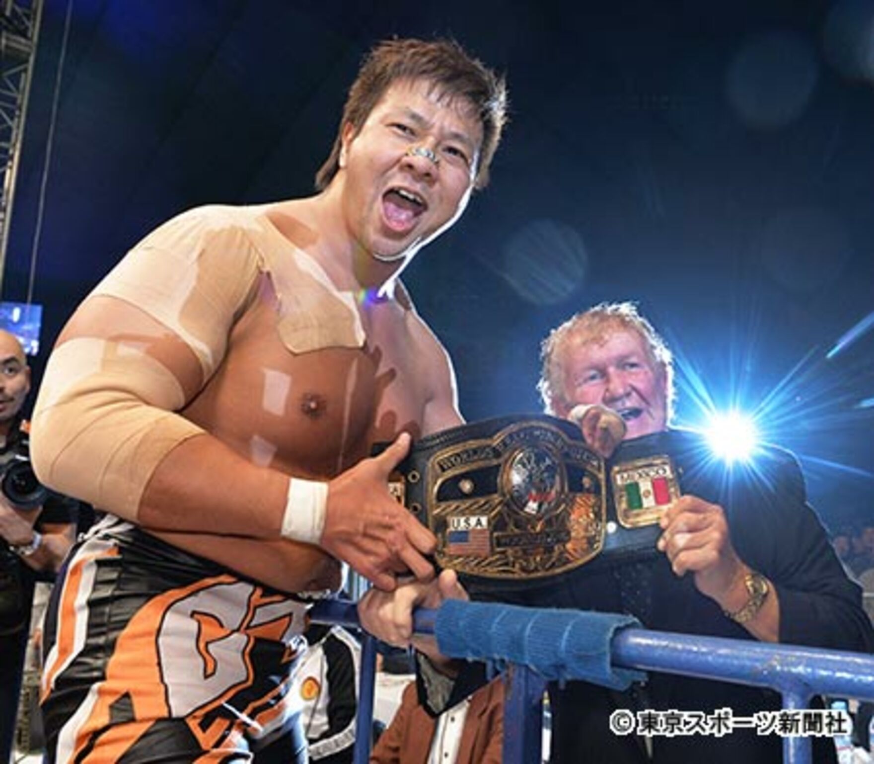 写真：小島が12年ぶり日本人NWA王者 | 東スポWEB