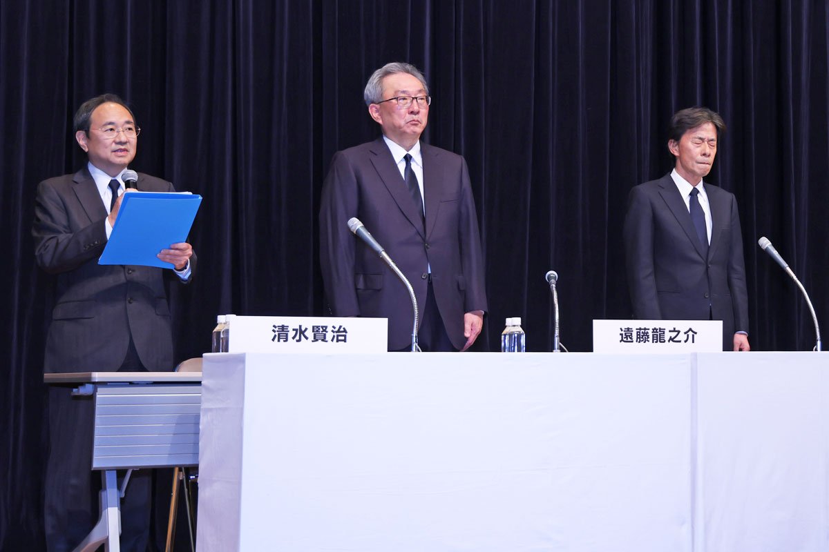 写真：港浩一氏 フジテレビ新社長就任の清水賢治氏に「なかなかいいことを言っていて…頼もしいなと」 | 東スポWEB